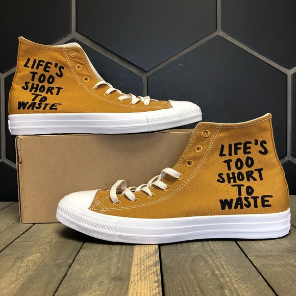 Converse | Shoes | Converse Chuck Taylor All Star Hi Wheat White Ms ...